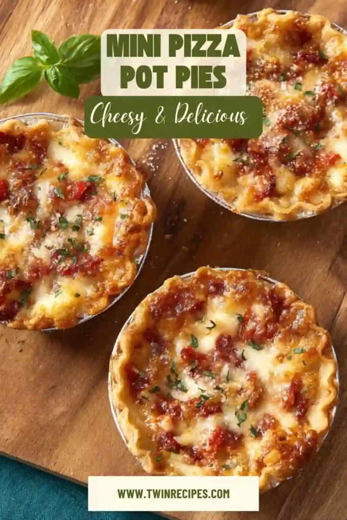 Mini Pizza Pot Pies – Easy, Cheesy & Delicious Homemade Pizza Cups ...