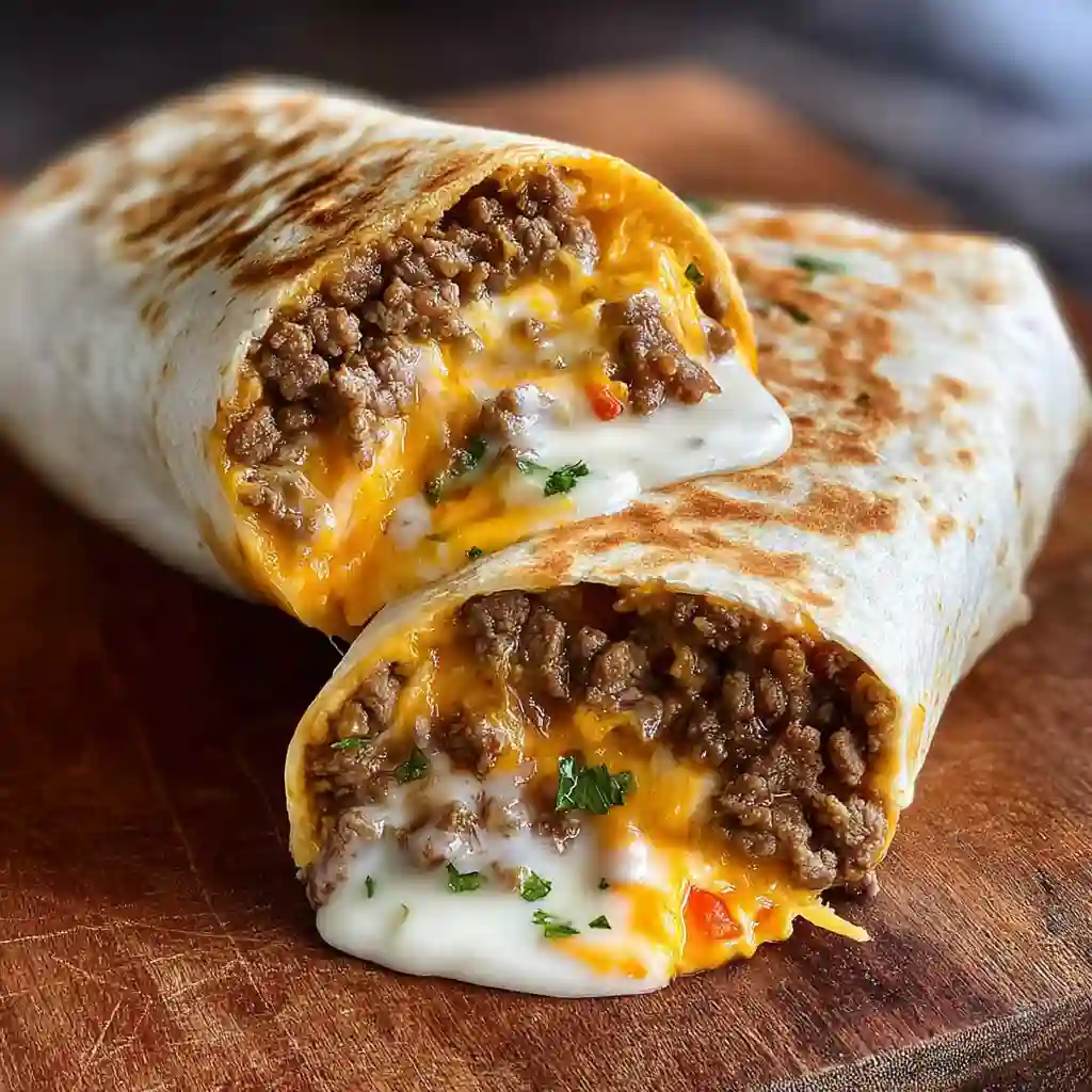 Beef Cheese Burritos (Ultimate Loaded & Cheesy Comfort Food ...