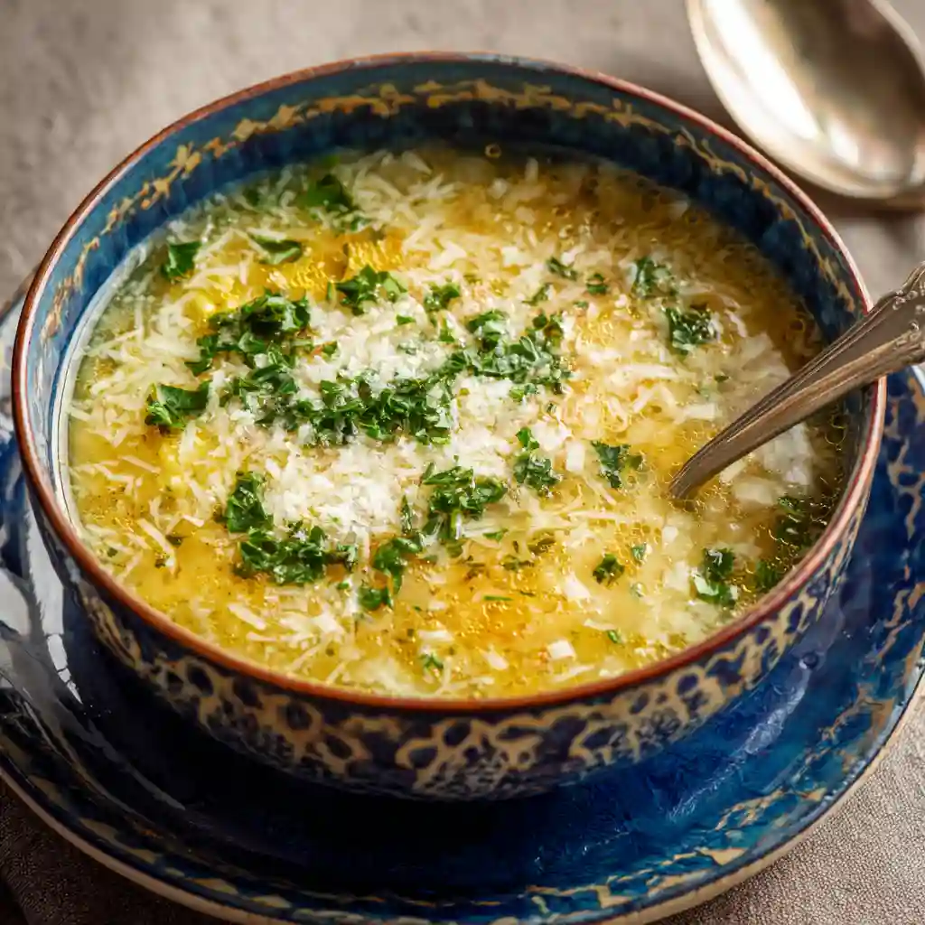 Italian Penicillin Soup - twinrecipes.com